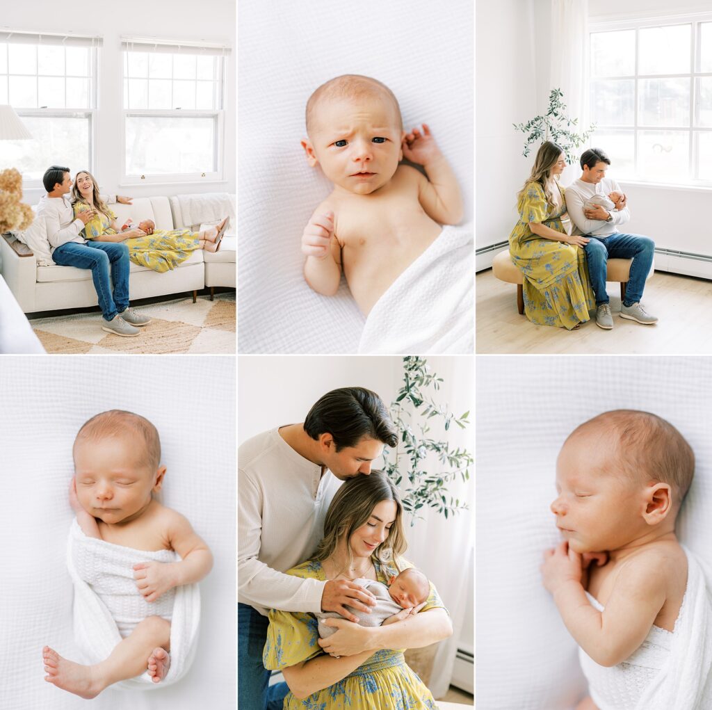 Unforgettable Studio Newborn Photos in Media, PA Baby Boy