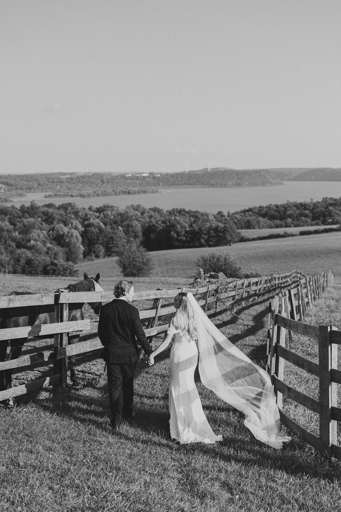 Intimate Lauxmont Farms Wedding Photos in the Summer